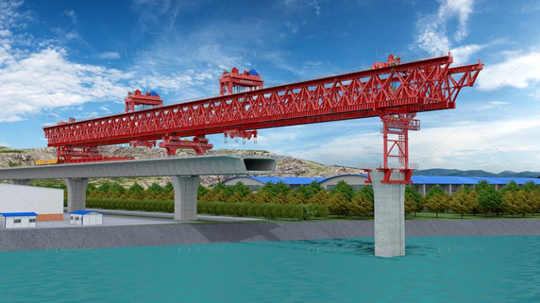 How Does a Bridge Girder Launching Gantry Crane Work?