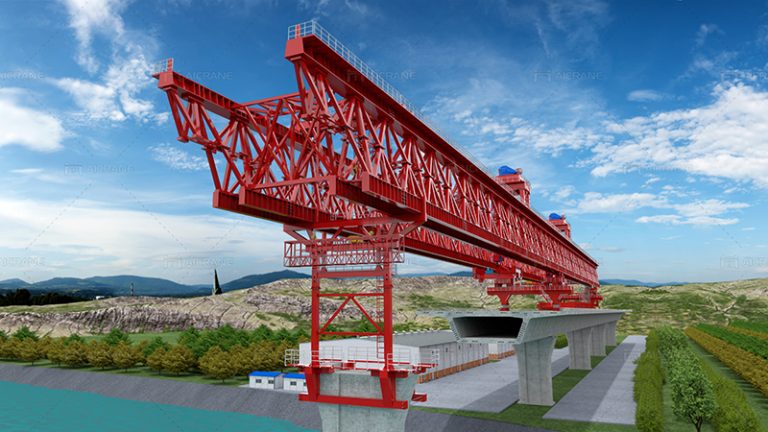 How Does a Bridge Girder Launching Gantry Crane Work?